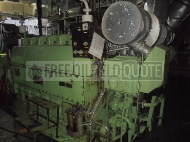 81188933 - MAK 6M20 Diesel Generator Set