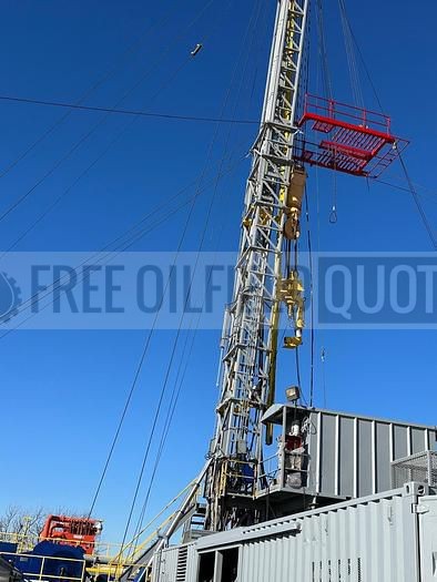 55013439 - 2012 Service King SK 1000HP Trailer Mounted Drill Rig