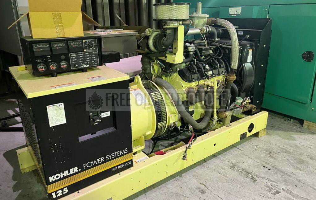 21477955 - 125 kW Kohler Natural Gas Generator